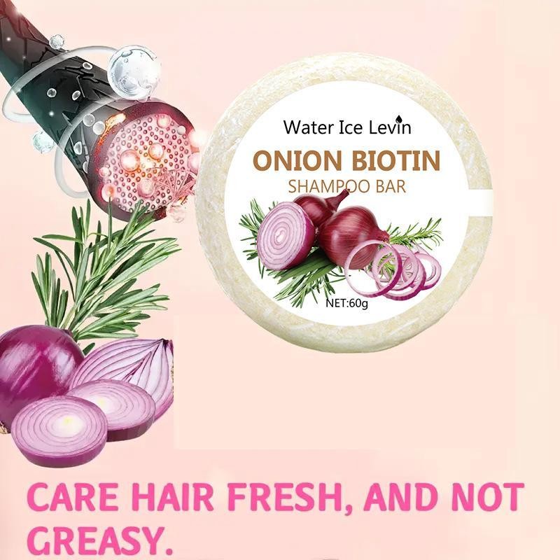 Shampoo Seife Wasser Eis Levin Zwiebel Biotin Shampoo Bar NEU | eBay UK
