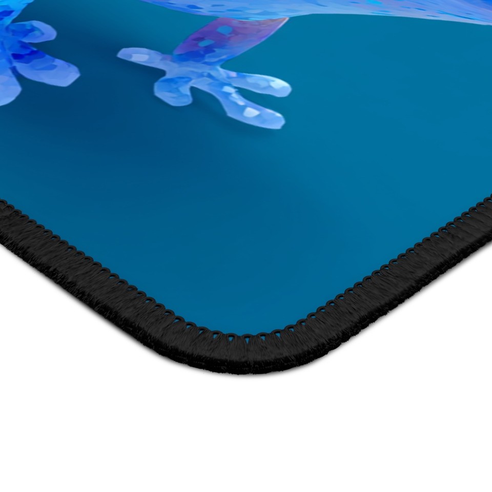 Blue Glitter Gecko Gaming Mouse Pad | eBay