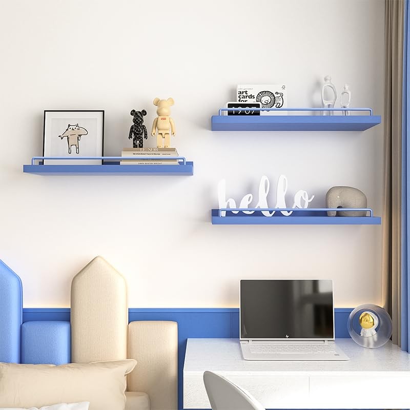 Blue Floating Shelves, Room Decor Shelves,Pink Kawaii 16", | eBay