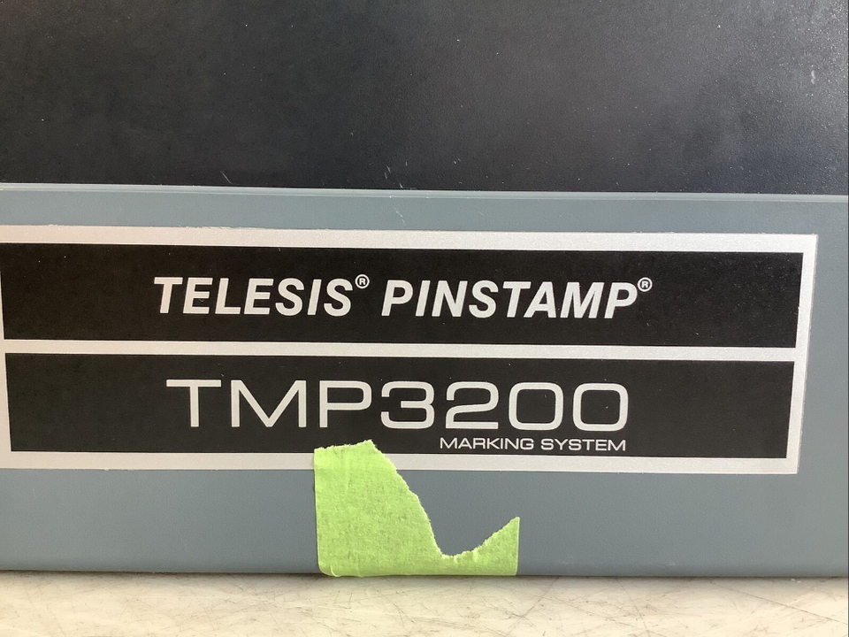 TELESIS TMP3200 PINSTAMP MARKING SYSTEM | eBay