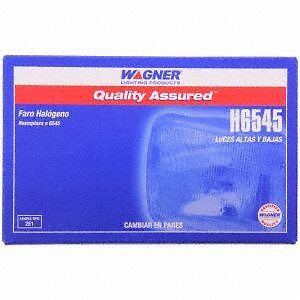 Wagner H6545 Lighting - Exterior - Headlight, High Beam and Low Beam ...