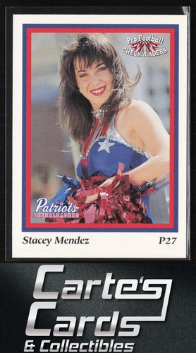 Stacey Mendez 1994 Sideliners Cheerleaders #P27 New England Patriots ...
