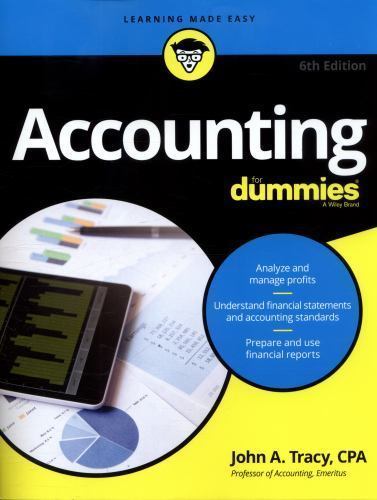 Accounting for Dummies by Tracy, John A. 9781119245483 | eBay