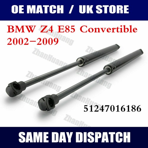 Pair Gas Spring Struts Fit BMW Z4 E85 Convertible 2002-2009 Tailgate ...
