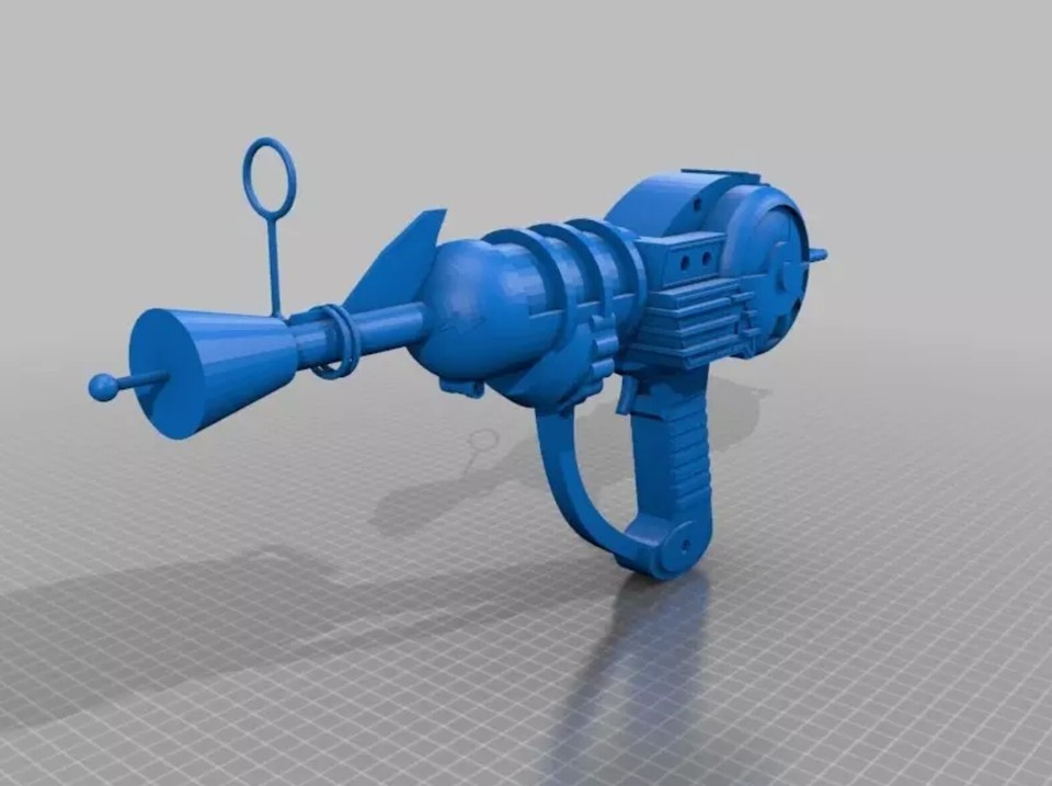 Call of Duty Zombies Ray Gun 3D Printed Prop – 1:1 Scale Highly ...