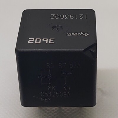 Original Tyco GM Relay 12193602 Fuel Blower ABS Lights DRL 3602 ...