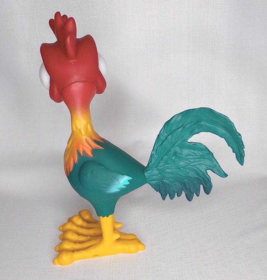 Disney Moana Hei Hei Rooster Chicken Crowing Sound 12" Figure | eBay