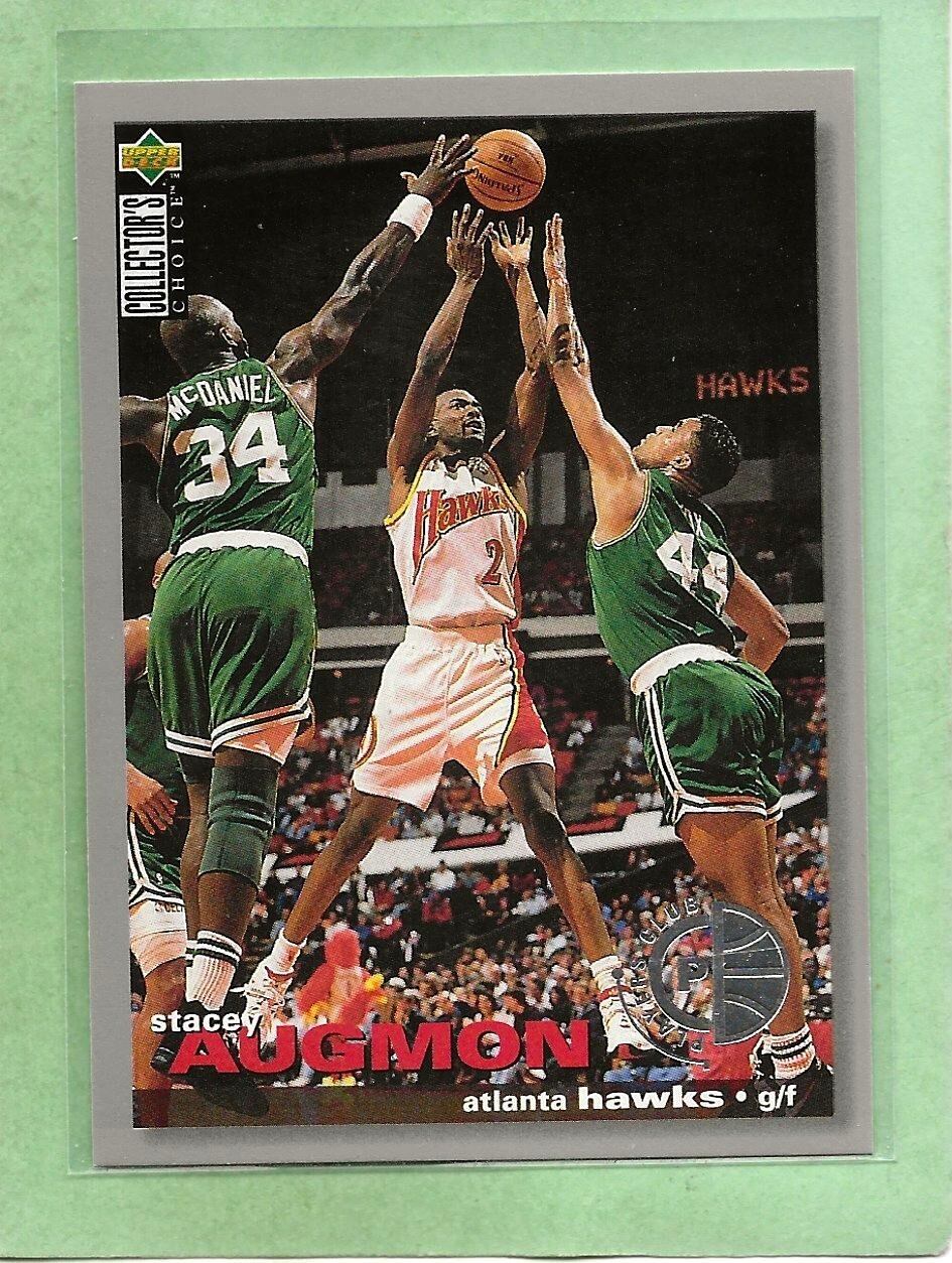 STACEY AUGMON - 1995-96 Collector's Choice "Players Club" - #141 ...