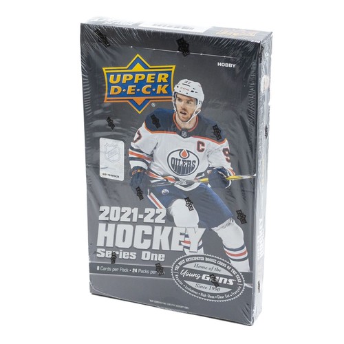 2021-22 Upper Deck Series 1 Hockey Hobby Box 53334968249 | eBay