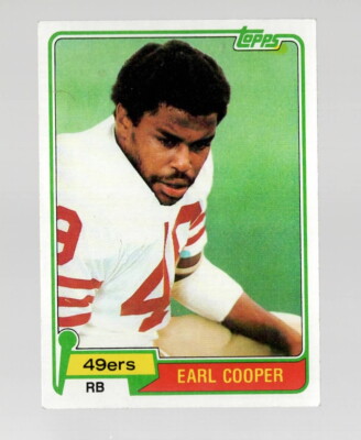 1981 Topps #75 Earl Cooper Excellent/NM | eBay