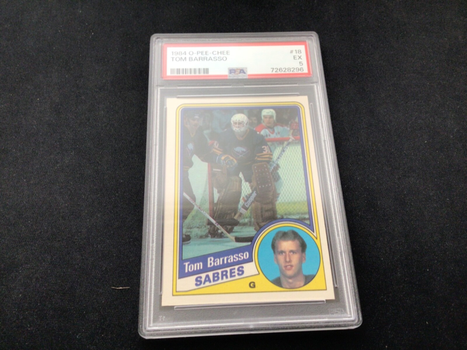 1984-85+O-Pee-Chee+-+%2318+Tom+Barrasso+%28RC%29 for sale online | eBay