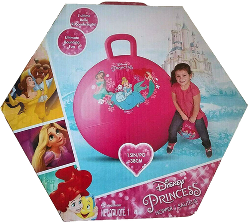 Disney Princess 15" HOPPER BALL - Pink - Jasmine Cinderella Ariel ...
