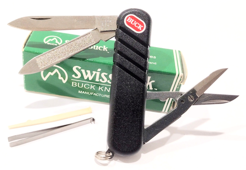 Buck Knives SwissBuck Legend Swiss Multi-Tool Folding Pocket Knife Army ...