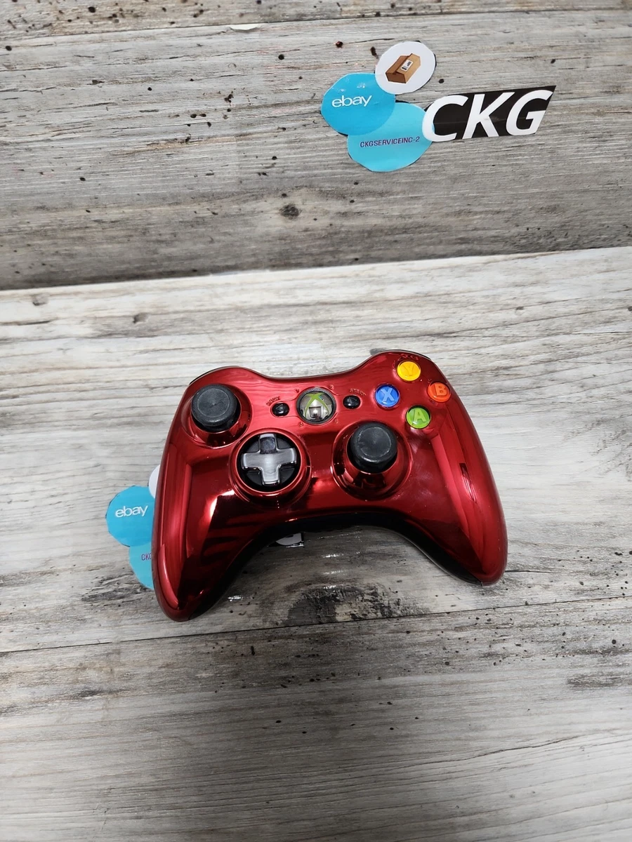 Xbox 360 Controller Red Chrome