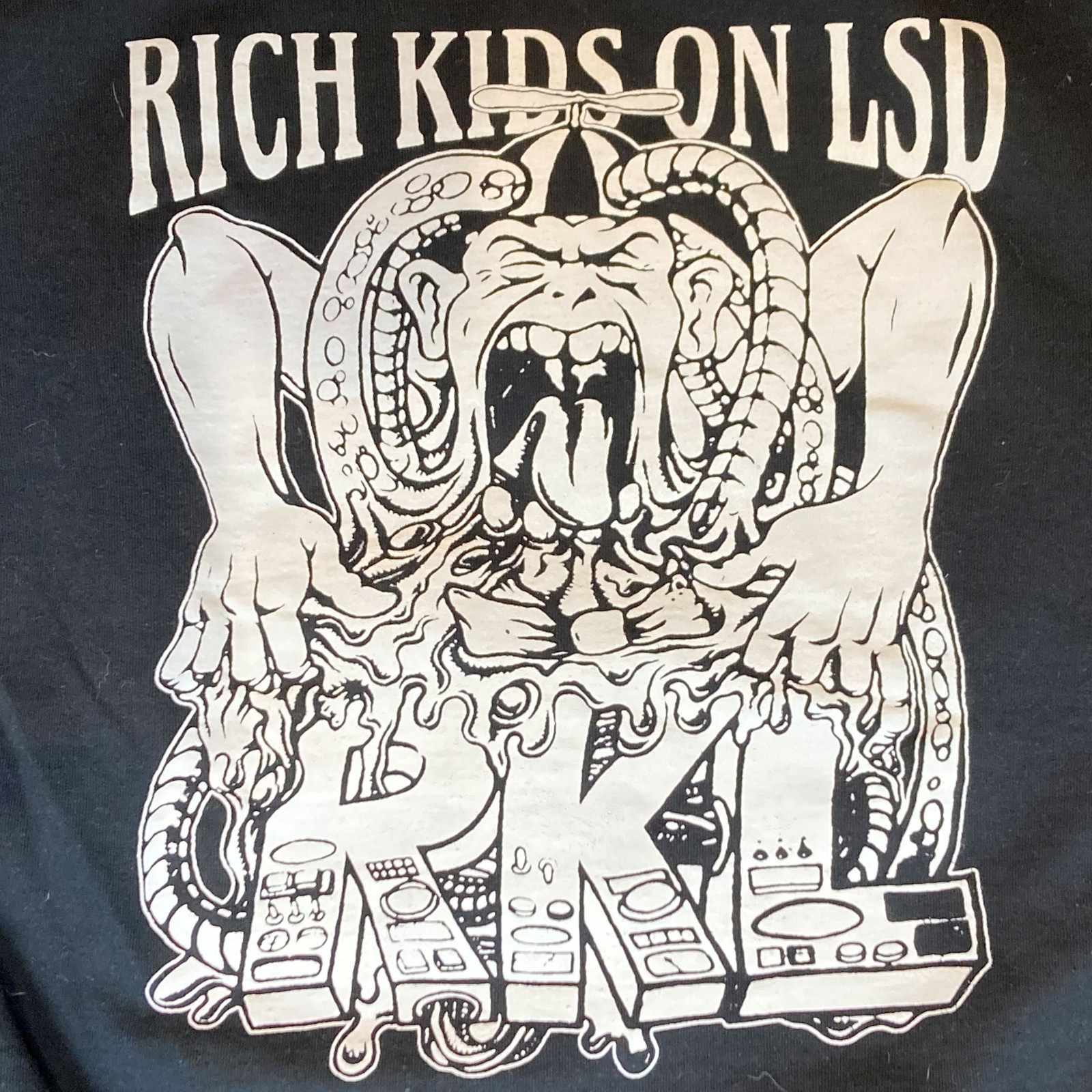 Rich Kids on LSD Music For Lovers Black T-Shirt Cotto… - Gem