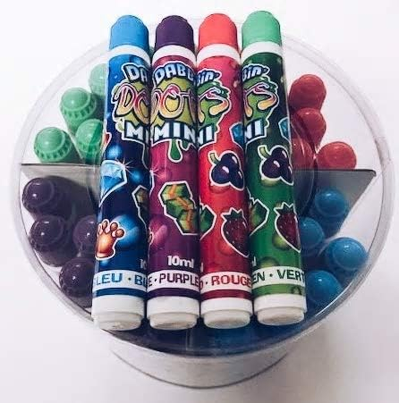 Dabbin Dots Mini Daubers - 48 Pack in Red, Blue, Green & Purple | eBay