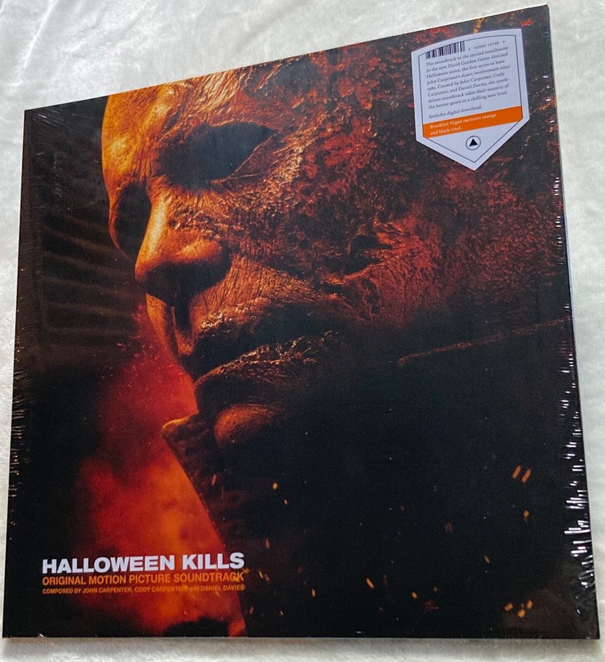 HALLOWEEN KILLS SOUNDTRACK LP BLACK & ORANGE SWIRL VINYL NEW SEALED ...