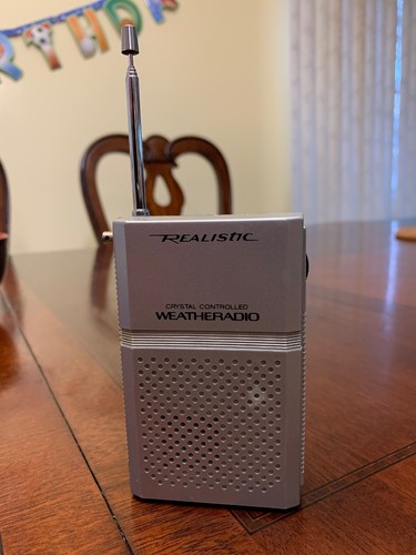 Vintage Realistic 12-151A Radio Shack Crystal Controlled Weather Radio ...