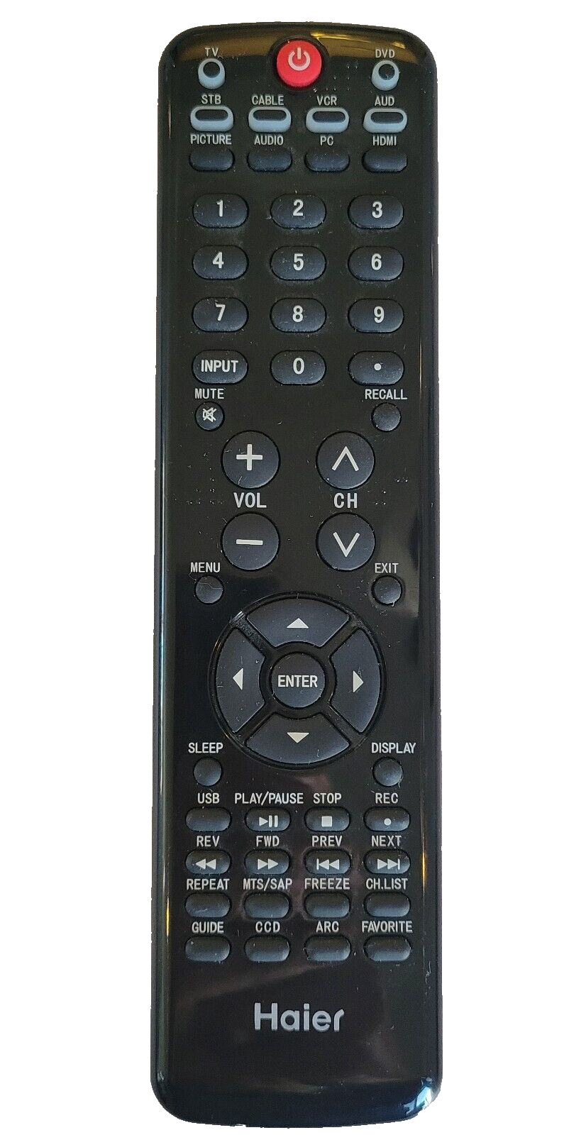 Original Haier HTR-D11 Remote for Haier LED LCD TV/DVD COMBO | eBay