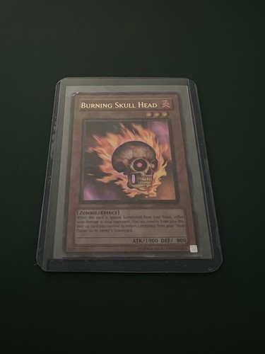 Burning skull head yugioh card | eBay