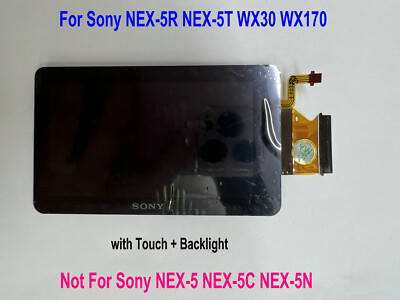Camera Touch LCD Screen Display Panel Assy for Sony NEX-5R NEX-5T WX30 ...