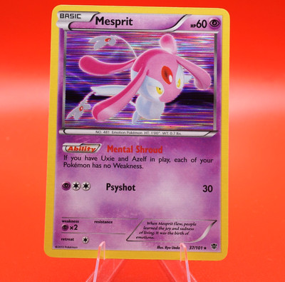Mesprit | #37/101 | Rare | Holo | Plasma Blast | Pokémon | 2013 | eBay UK
