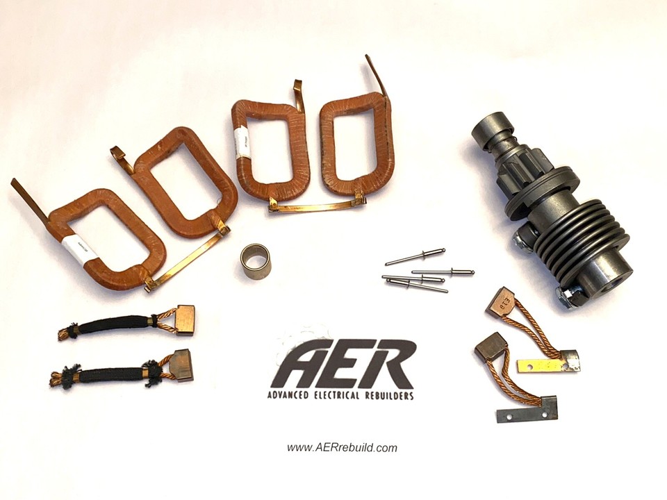 1945 46 47 Willys CJ-2A Autolite MZ-4113 Starter 6 Volt Rebuild Kit ...