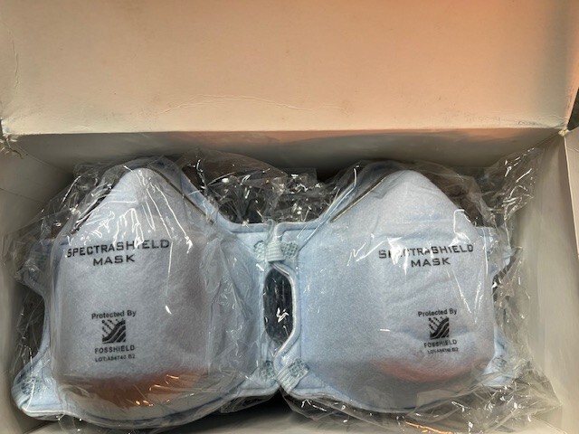 New Spectra Shield 9900 Reusable NEXERA Medical 24 Face Masks Use Up To ...