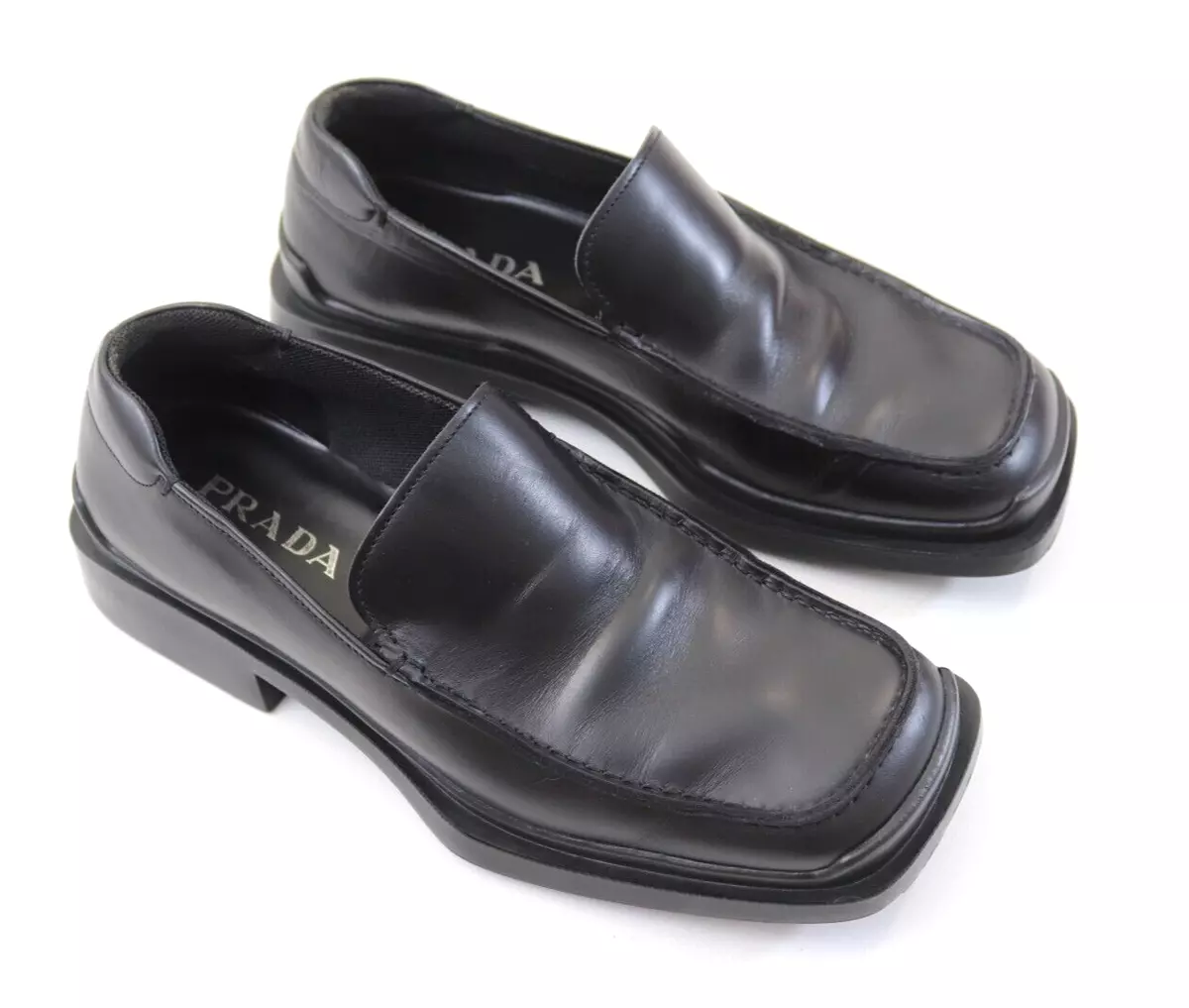 FW1999 PRADA 干 SQUARE TOE ARCHIVEローファー FW1999 PRADA 干 SQUARE TOE ARCHIVEローファー