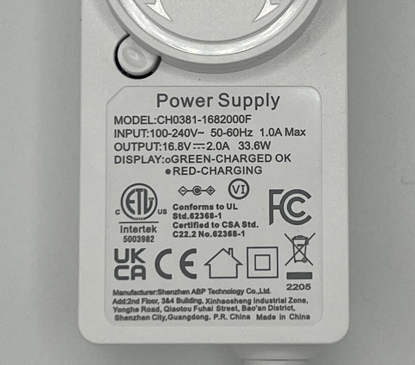 Hunter Douglas NEW Single Charger DC Plug-In For Rechargeable Battery ...