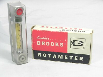 Vintage BROOKS ROTAMETER FLOW METER, Orig Box - AS IS | eBay