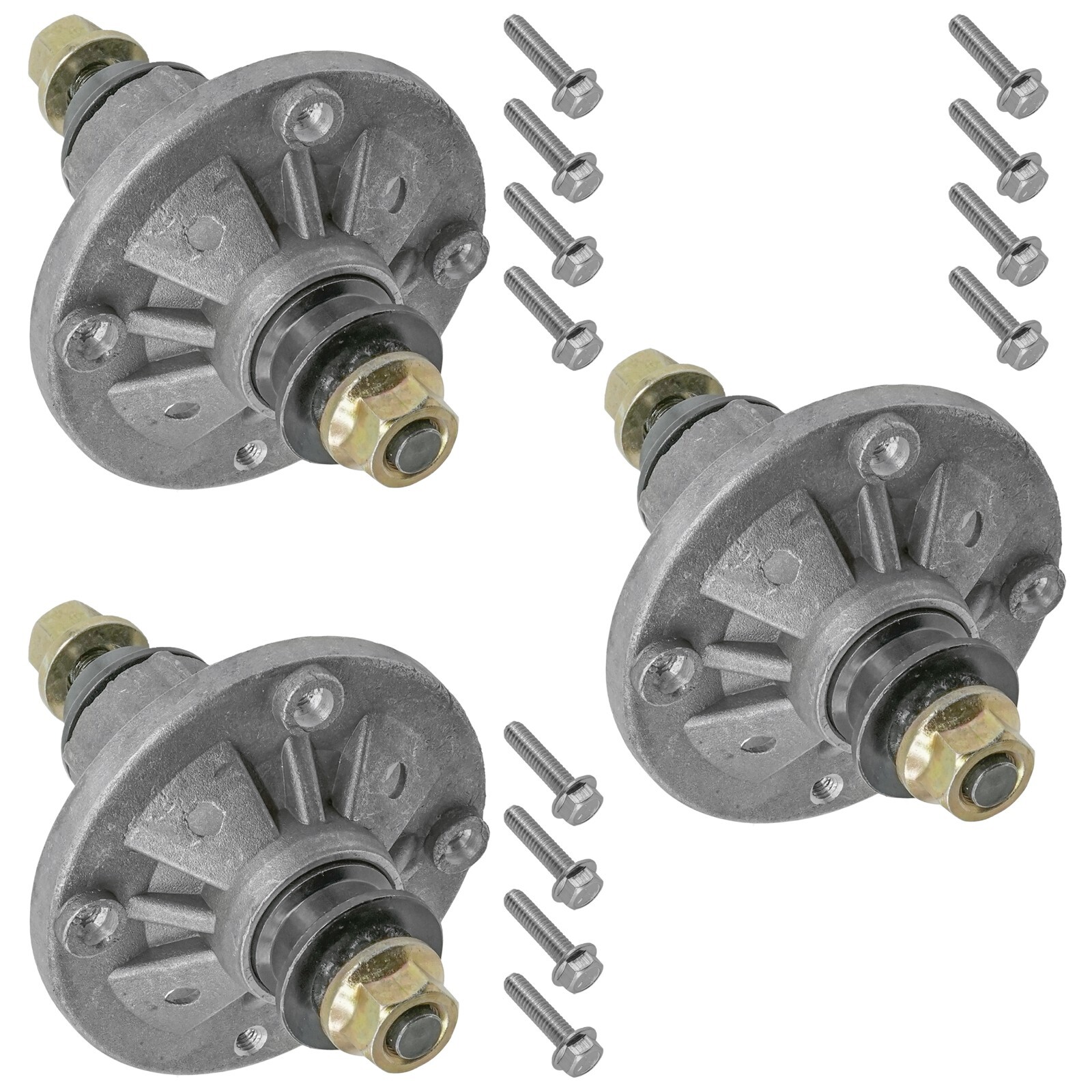 3 Spindle Assembly fits John Deere D100 D110 D130 D140 D150 D160 LA100 ...