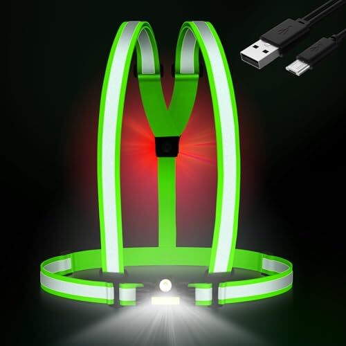 LED Reflective Vest,Light Up Running Vest,Led Vest,Light Vest for ...