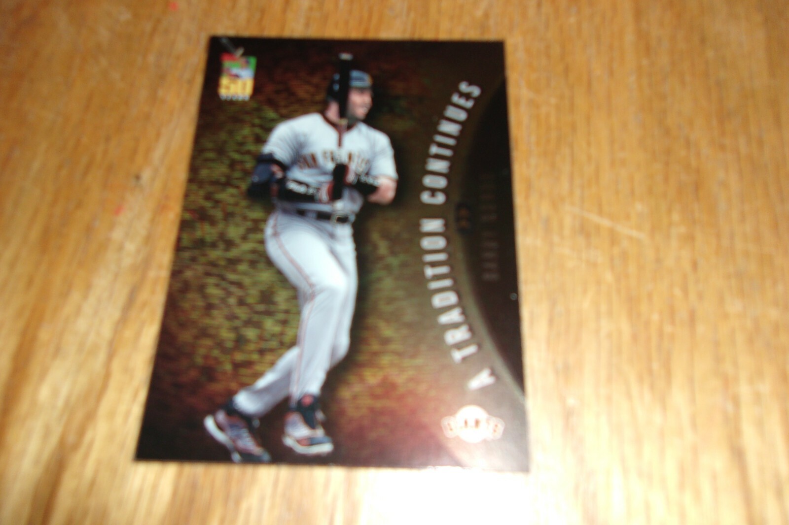BARRY BONDS 2002 TOPPS A TRADITION CONTINUES BASEBALL CARD TOPPS 50 ...