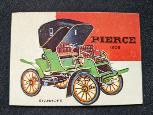 1954 Topps World on Wheels # 80 1905 Pierce Stanhope (VG) | eBay