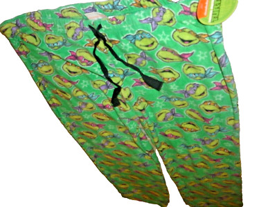 Womens Teenage Mutant Ninja Turtles Fleece Pajama Pants Plus Size Small ...