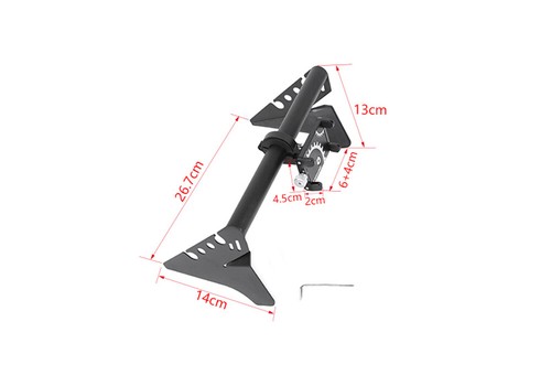 Alloy Mobile Phone Bracket Mount Holder Bar Pole Trim For Suzuki Jimny ...