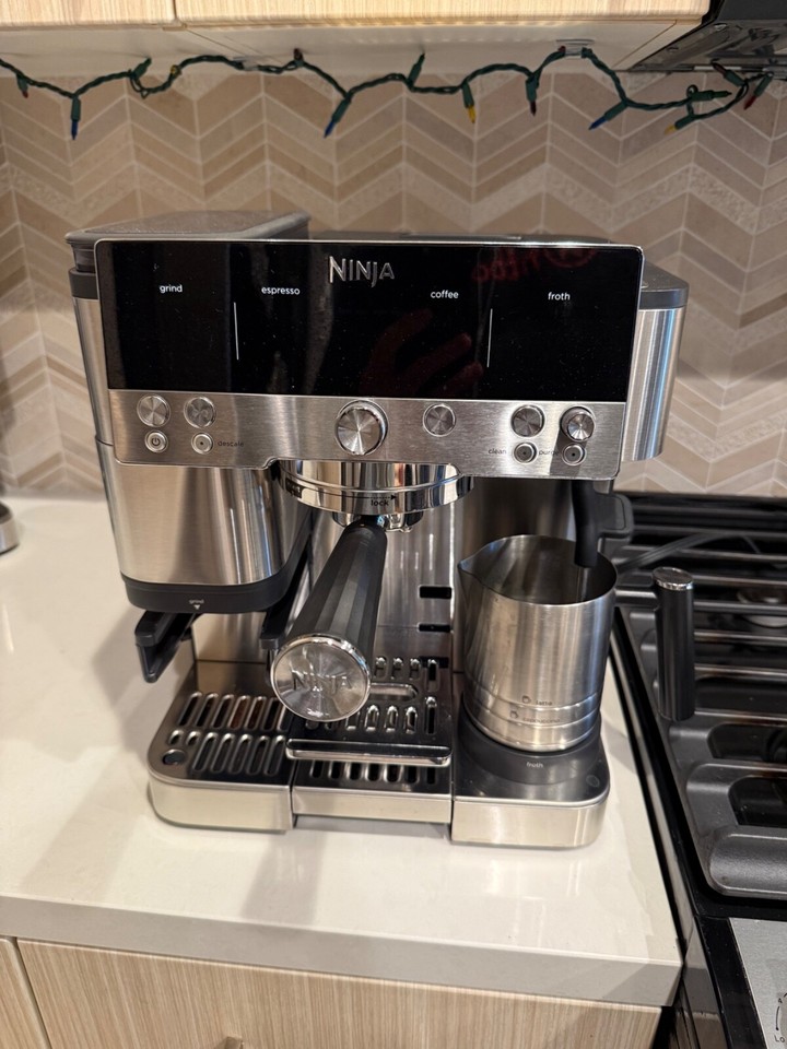Ninja (ES601) Espresso Machine, Luxe Café Premier Series - Silver | eBay