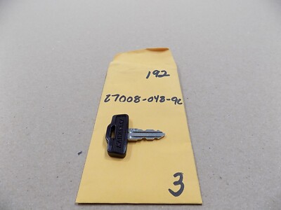 NEW OEM NOS KAWASAKI MOTORCYCLE PRE-CUT KEY / 27008-048-92 / 192 | eBay