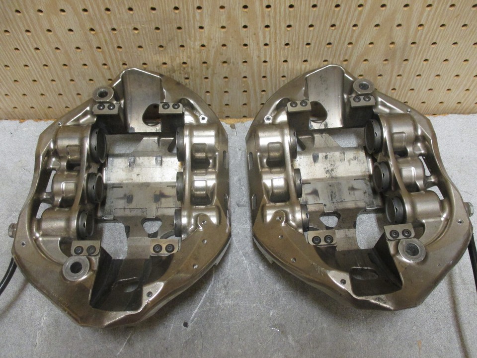 Alcon 6 Piston Nickle Plated Front 4 Rear Nascar Road Course Brake ...