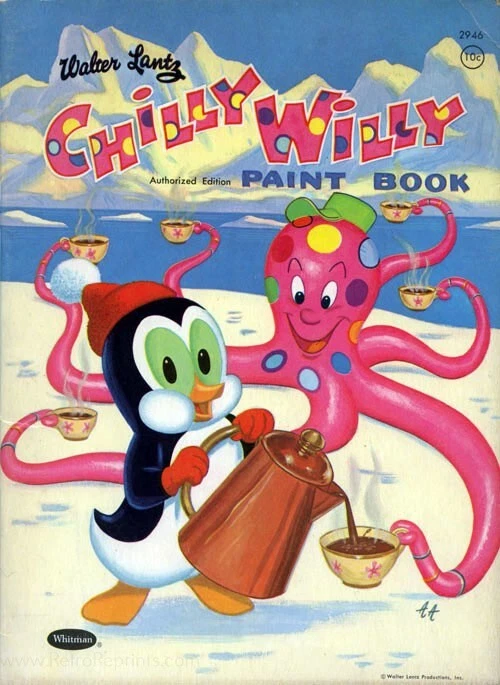 Chilly Willy Coloring Pages