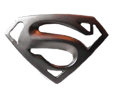 Superman Returns Movie Crest Silver S Logo Insignia Pin | eBay