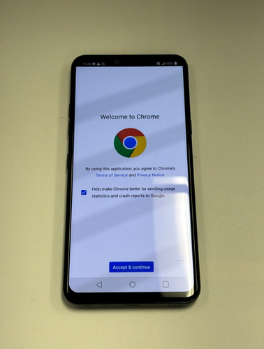 LG G8 ThinQ 5G LCD Screen Display Frame Black Original USA - OEM Good ...