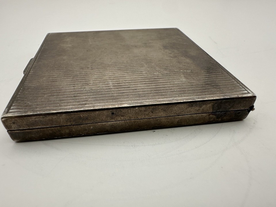 Vintage Tiffany & Co. Sterling Silver Square Folding Hand Purse Mirror ...