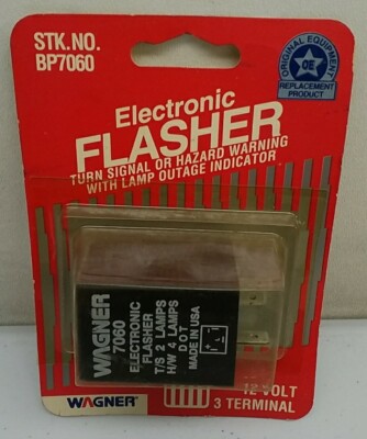 BP7060 Wagner 3 Terminal 12 Volt Electronic Flasher BP7060 Electronic ...