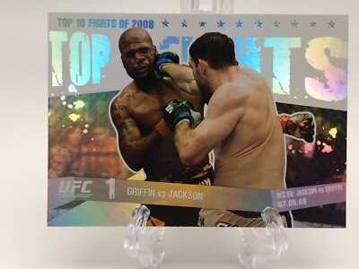 2009 Topps Forrest Griffin Vs Quinton Rampage Jackson ROUND 1 | eBay