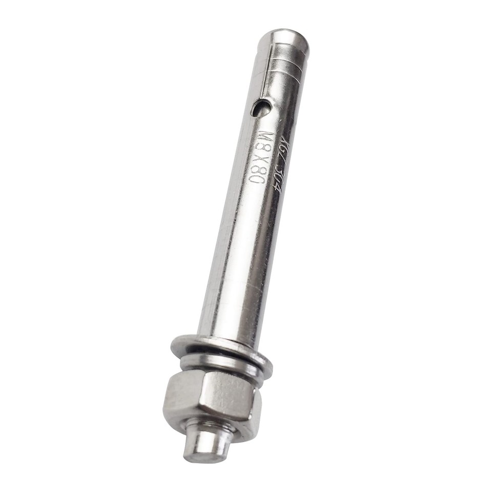 10 Pack M8x80mm Expansion Bolts Anchor Bolt 304 Stainless Steel ...
