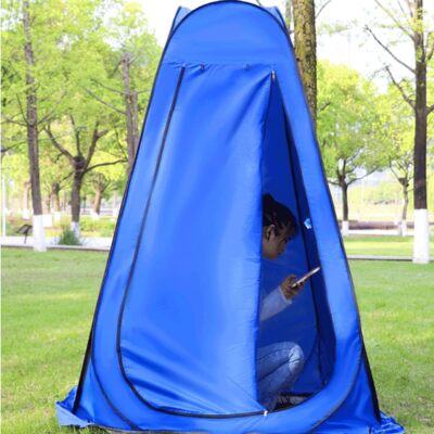 WC-Zelt tragbar Dusche Sichtschutz wasserdicht UV-Schutz Umkleidezelt ...