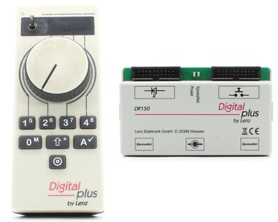 LENZ DIGITAL PLUS CONTROLLER & LW150 MIMIC PANEL MODULE | eBay UK
