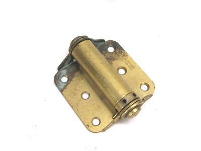 NOS! STANLEY SPRING LOADED HINGE, BRASS FINISH, 2-13/16" X 3-3/4" | eBay